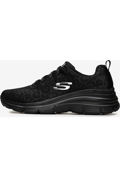 Skechers FASHİON FİT Kadın Siyah Spor Ayakkabı - 88888179 BBK