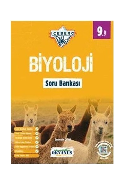 Okyanus Yayınları 9. Sınıf Iceberg Biyoloji Soru Bankası