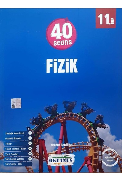Okyanus Yayınları 11. Sınıf 40 Seans Fizik