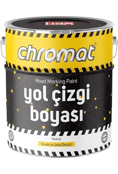 Haskan Beyaz Yol Çizgi Asfalt Boyası 2 Lt + Rulo