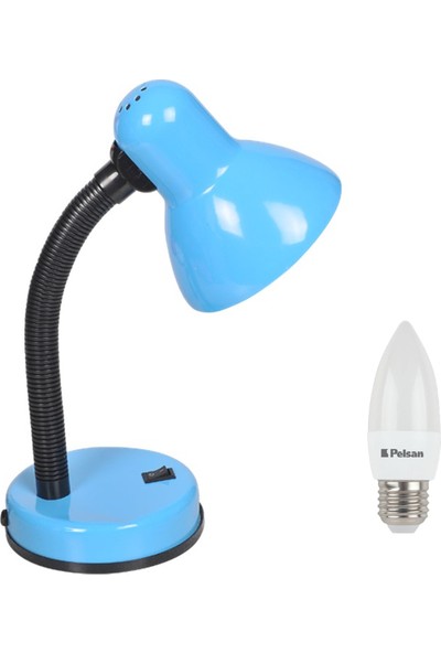 Pelsan Lambamia Maya 40W E27 Duy Masa Lambası Mavi Ampul Hariç Pelsan Lambamia Maya 40W E27 Duy Masa Lambası Mavi Ampul Hariç