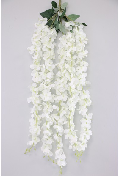 Yapay Çiçek Deposu Yapay Çiçek 5li Uzun Sarkan Ortanca 85 cm Beyaz Yapay Çiçek Deposu Yapay Çiçek 5li Uzun Sarkan Ortanca 85 cm Beyaz