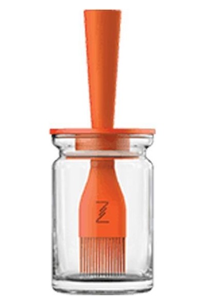 Paşabahçe Zestglass Turuncu Fırçalı Sosluk 96266-1083785