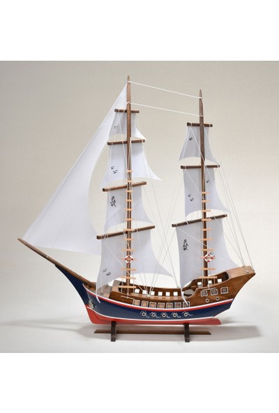Synope Bez Yelkenli Kalyon Gemi Modeli - Tekne Maketi (Bk-1) Synope Bez Yelkenli Kalyon Gemi Modeli - Tekne Maketi (Bk-1)