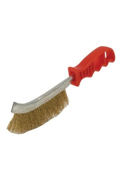 Master Mangal Zımpara Tel Fırça Plastik Saplı 25 cm