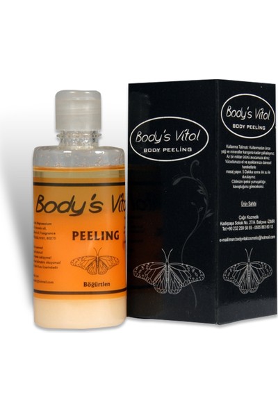Body's Vital El Ayak ve Vücut Peeling Böğürtlen 125 ml Body's Vital El Ayak ve Vücut Peeling Böğürtlen 125 ml