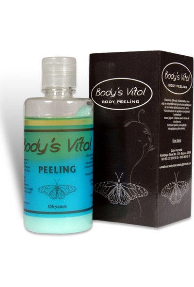 Body's Vital El Ayak ve Vücut Peeling Okyanus 125 ml Body's Vital El Ayak ve Vücut Peeling Okyanus 125 ml
