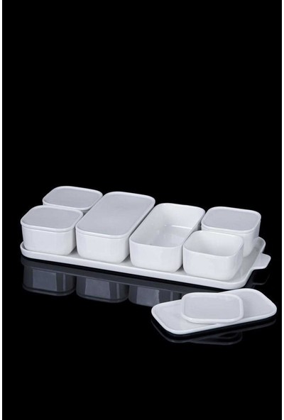 Acar La Pure Porselen 7'li Kahvaltılık Seti Acar La Pure Porselen 7'li Kahvaltılık Seti