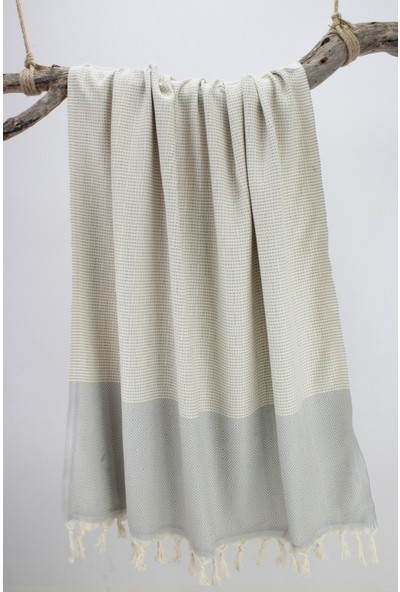 Bedinn Peştemal Diamond Petek Gri