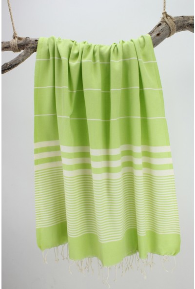 Bedinn Peştemal Rota Çizgili Fıstık Yeşili