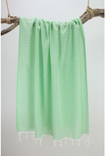Bedinn Peştemal Saraylı İnce Çizgili Yeşil
