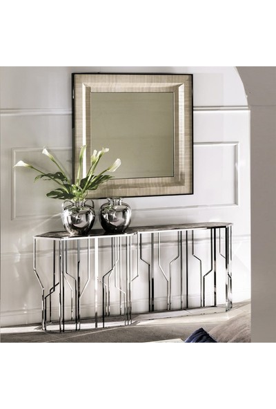 Püff Konsept Krom Metal Dresuar