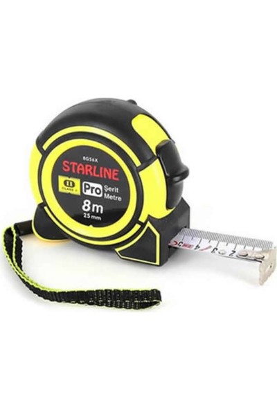 Starlıne 8G56X Şerit Metre 8 m x 25 mm