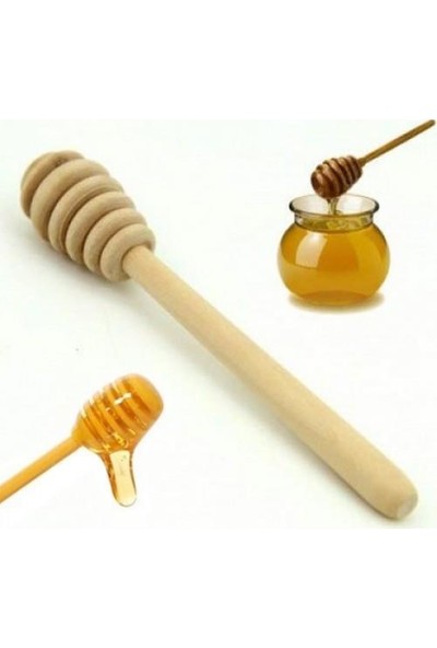 Leva Bal Kaşığı Ahşap Tekli