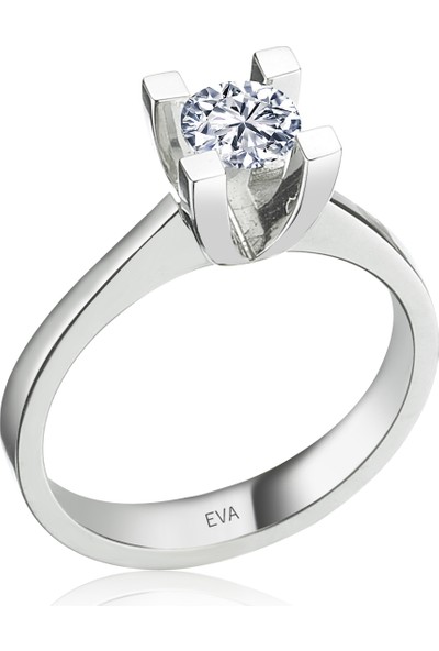 Eva Pırlanta Tektaş Yüzük 0,33 Karat G Renk 42086