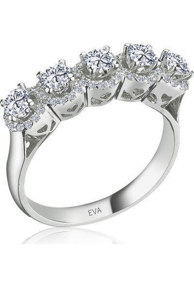 Eva Pırlanta Beştaş Yüzük 0,70 Karat G Renk 962383