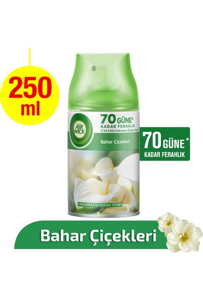 Air Wick Oda Kokusu Freshmatic Bahar Çiçekleri Yedek Air Wick Oda Kokusu Freshmatic Bahar Çiçekleri Yedek