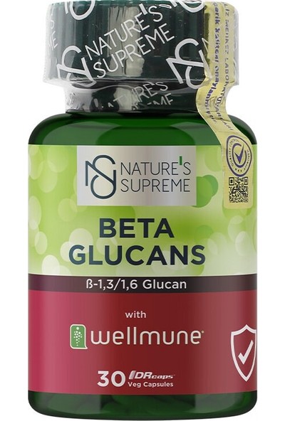 Nature's Supreme Beta Glucans 30 Kapsül Nature's Supreme Beta Glucans 30 Kapsül