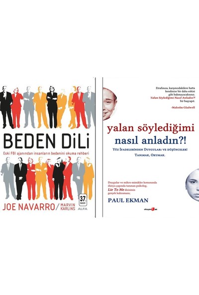 Beden Dili Joe Navarro + Yalan Söylediğimi Nasıl Anladın ?! Paul Ekman - 2 Kitap Set Beden Dili Joe Navarro + Yalan Söylediğimi Nasıl Anladın ?! Paul Ekman - 2 Kitap Set