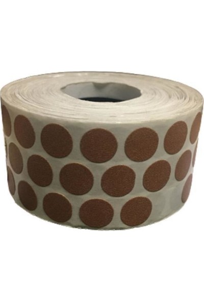 Tekno Nokta Etiketi 10 mm 5000'li Kahverengi