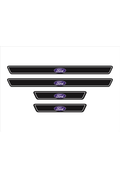 Ömr Dizayn Hediye Ford 4'lü Kapı Eşiği Oto Aksesuar