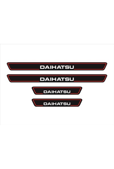 Ömr Dizayn Hediye Daihatsu 4'lü Kapı Eşiği Oto Aksesuar