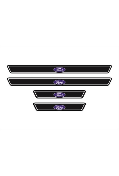 Ömr Dizayn Hediye Ford 4'lü Kapı Eşiği Oto Aksesuar