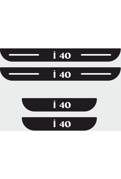 Ömr Dizayn Hediye Hyundai I40 Plastik Kapı Eşiği