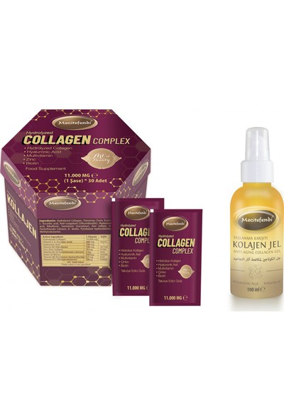 Mecitefendi Kolajen Set + Kolajen Komplex + Kolajen Jel