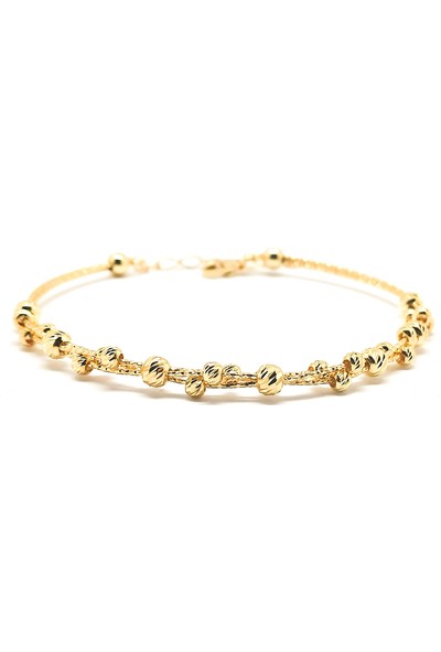 Magnamina Italyan Tasarım Gold Renk Dorika Gümüş Bileklik Magnamina Italyan Tasarım Gold Renk Dorika Gümüş Bileklik