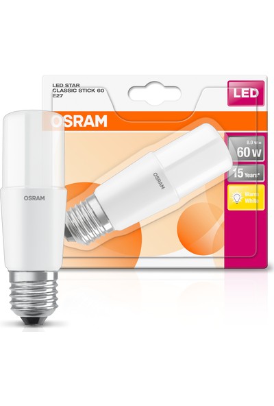 Osram Led Stick 7W Sarı Işık Led Ampul