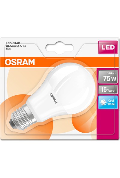 Osram Led Value 10.5W Günışığı 4000K Ampul E-27 Duy