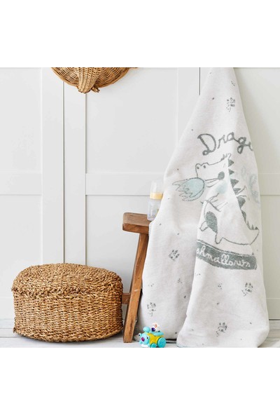 Karaca Home Dragon Pamuk Bebek Battaniye