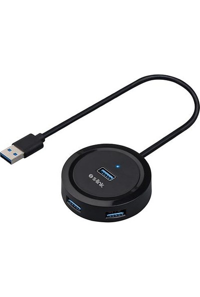 S-Link Swapp SW-U300 4 Port USB 3.0 Gri USB Hub S-Link Swapp SW-U300 4 Port USB 3.0 Gri USB Hub