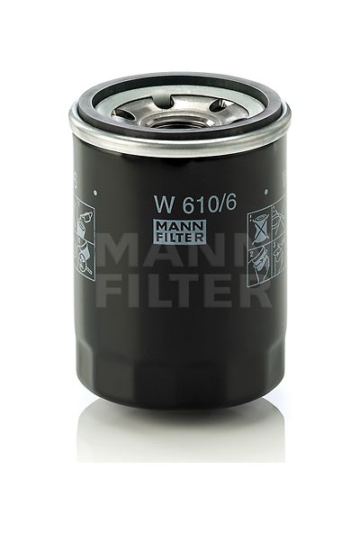 Mann Mitsubishi Lancer 1.6 Yağ Filtresi 2004-2009