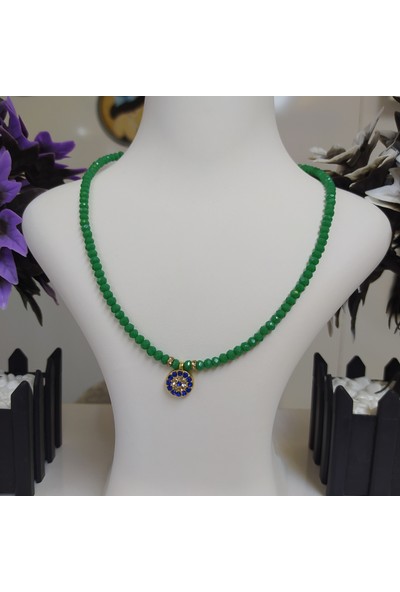 Fashion Jewellery Zirkon Nazar Kolye Fashion Jewellery Zirkon Nazar Kolye