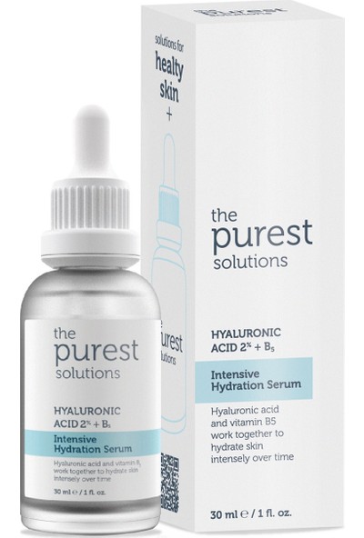 The Purest Solutions Tüm Cilt Tipleri Için Yoğun Nemlendirici Bakım Serumu (Hyaluronic Acid %2 + B5) The Purest Solutions Tüm Cilt Tipleri Için Yoğun Nemlendirici Bakım Serumu (Hyaluronic Acid %2 + B5)