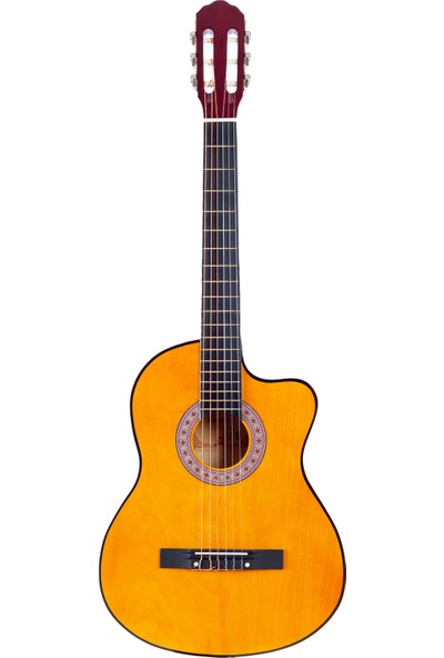 Madrıd MCG-120C Nat Cutaway 39 Klasik Gitar Tam Boy Madrıd MCG-120C Nat Cutaway 39 Klasik Gitar Tam Boy