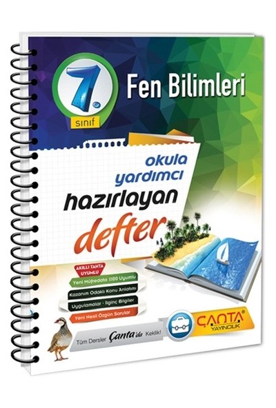 Çanta Yayınları 7. Sınıf – Fen Bilimleri Hazırlayan Defter