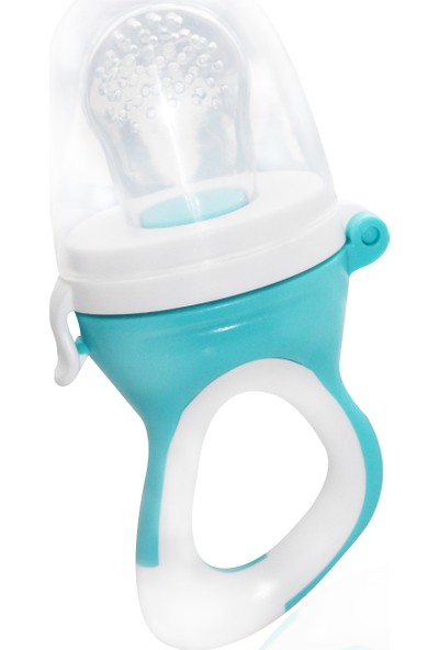 Babyjem Silikon Uçlu Meyve Sebze Emziği Mavi Babyjem Silikon Uçlu Meyve Sebze Emziği Mavi