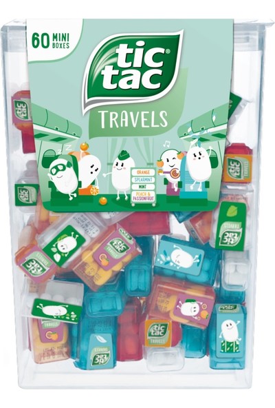Tic Tac Large Box With 60 Mini Packs 60X3,8G=228GR Tic Tac Large Box With 60 Mini Packs 60X3,8G=228GR