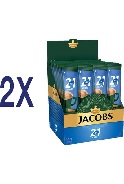 Jacobs 2'si 1ARADA 40'lı x 2