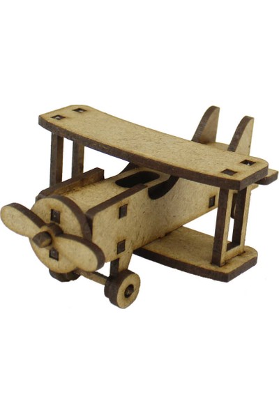 Artebella MY49 Minyatür Uçak Ahşap Obje