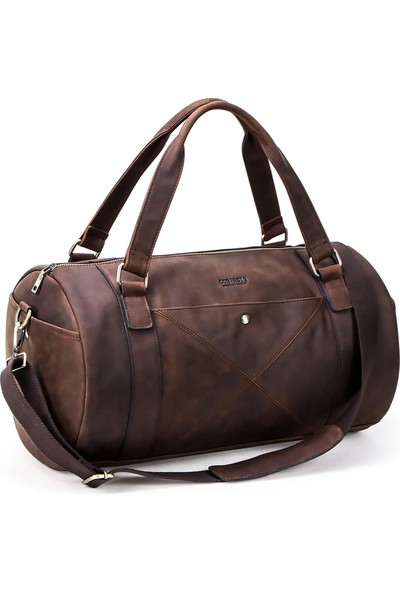 Contacts Manfria - Action Serie Eskitme Deri Seyahat Çantası Contacts Manfria - Action Serie Eskitme Deri Seyahat Çantası