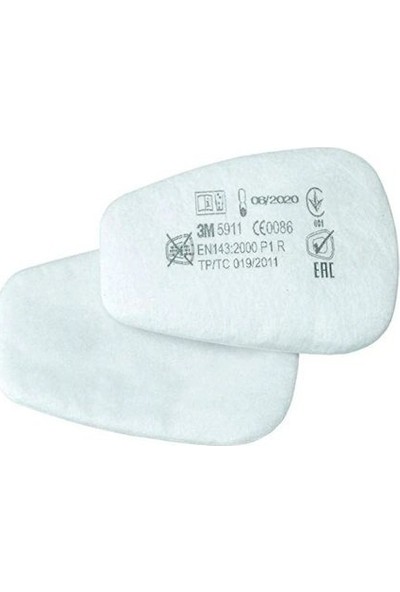 3m 5911 P1 Toz ve Sis Filtresi (2 Adet) 3m 5911 P1 Toz ve Sis Filtresi (2 Adet)