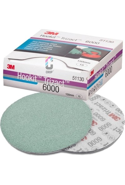 3m 51130 Trizact Hookit P6000 Ultra Hassas Finisaj Diski Zımparası 150MM (1 Adet) 3m 51130 Trizact Hookit P6000 Ultra Hassas Finisaj Diski Zımparası 150MM (1 Adet)