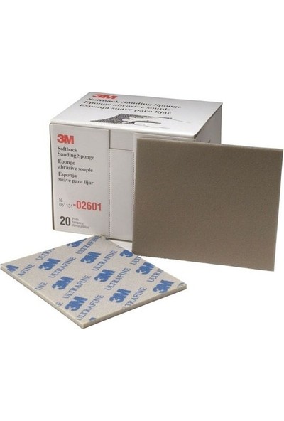3m 2601 Tabaka Sünger Zımpara Ultra Fine 115X140MM (1 Adet) 3m 2601 Tabaka Sünger Zımpara Ultra Fine 115X140MM (1 Adet)