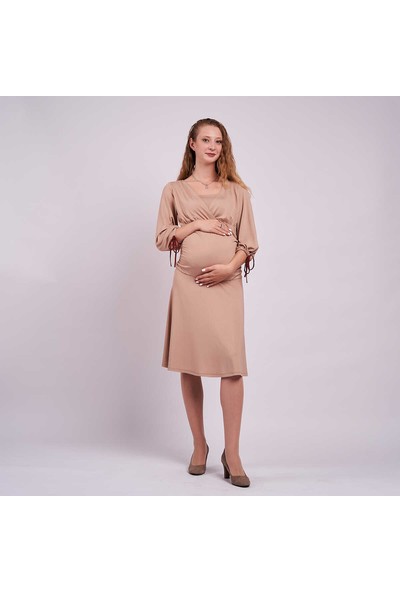 Mamma Lattes Hamile ve Emzirme Ispanyol Tarzı Elbise, Joanna