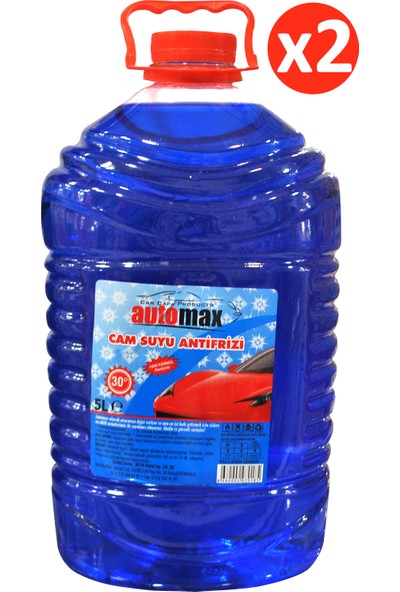 Automax Antifrizili Cam Suyu 30 °c 5 Lt x 2 Adet Automax Antifrizili Cam Suyu 30 °c 5 Lt x 2 Adet