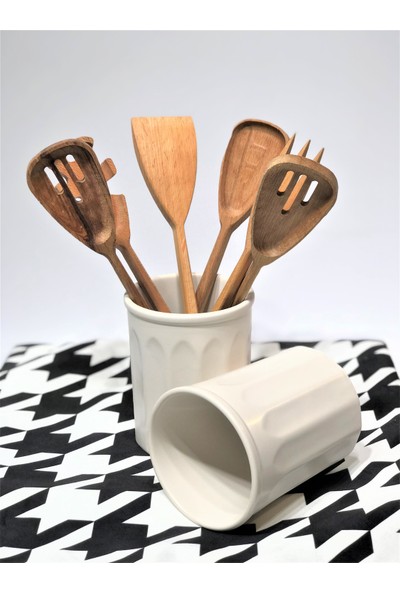 Gulhanile Kaşıklık Dik Mat Krem Seramik